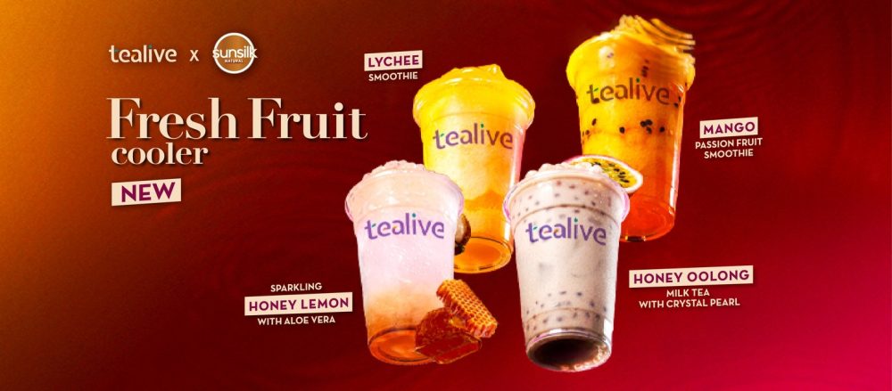 Tealive new Fresh Fruit Cooler series and Dare to Macchiato plus ...