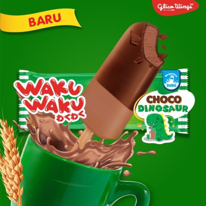 Glico Wings offers affordable iced treat Waku Waku Choco Dinosaur ...