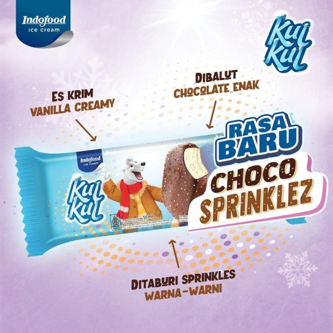 New Indofood Kulkul Choco Sprinklez with colourful sprinkles - Mini Me ...