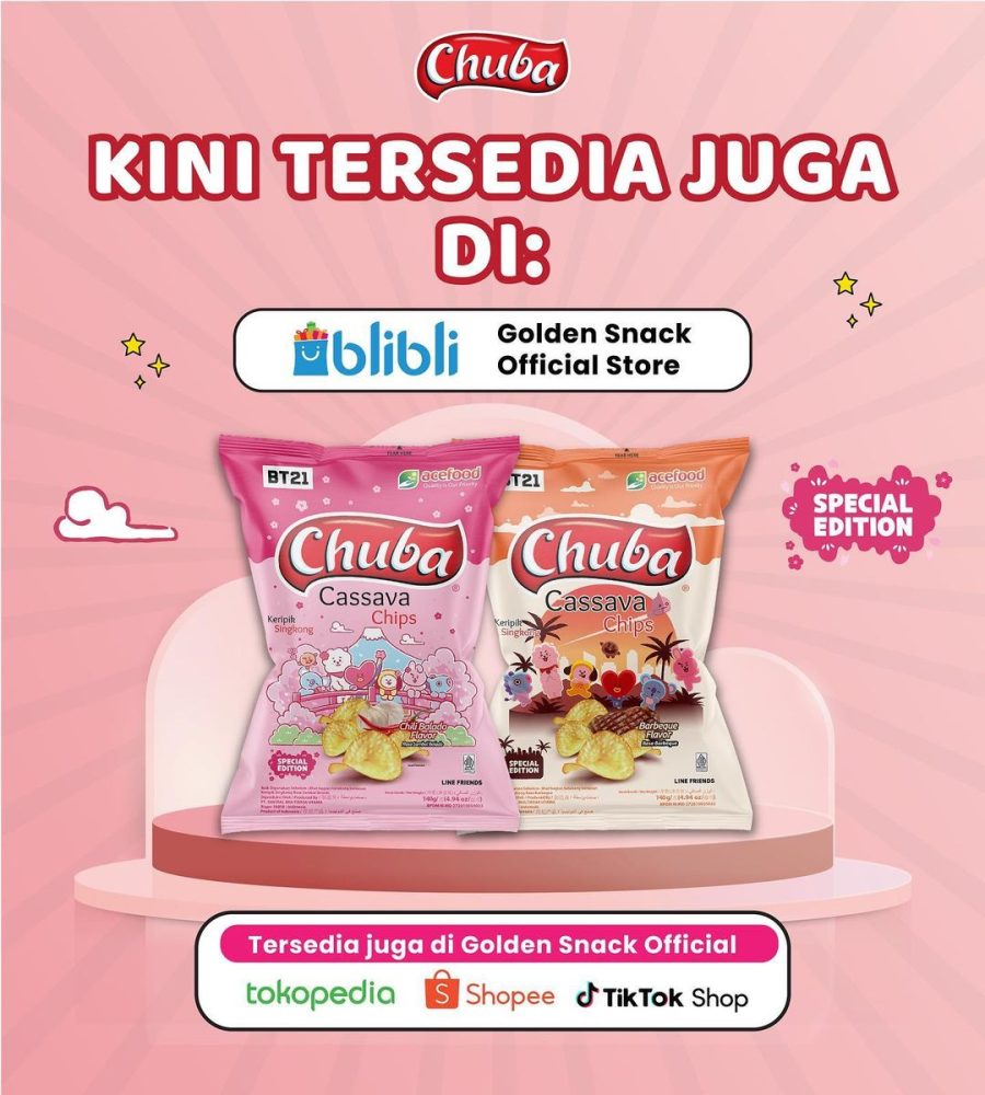 Limited edition BT21 Chuba cassava chips for the fans - Mini Me Insights