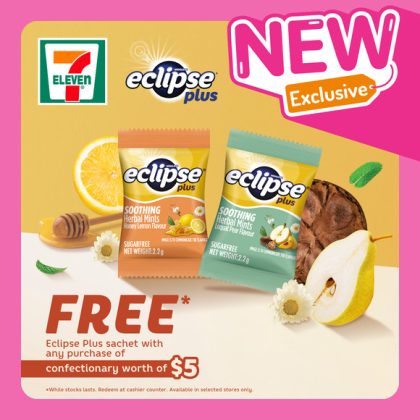 Get the new Eclipse Plus Sugarfree Soothing Herbal Mints at 7-Eleven ...