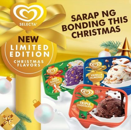 Selecta Philippines new Christmas flavours - Mini Me Insights