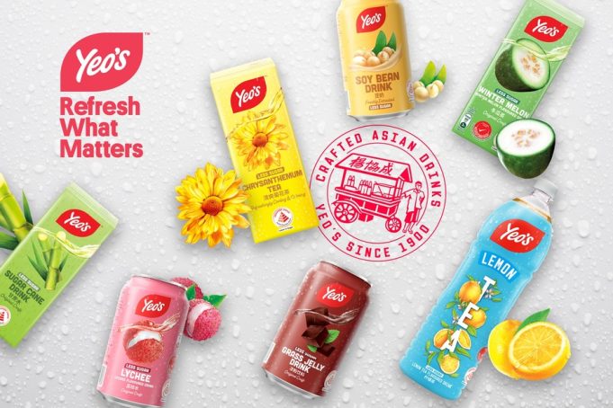 Yeo's refreshes its Asian drinks with a new look - Mini Me Insights