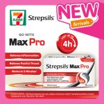Strepsils Max Pro Lozenges specially formulated to relief inflamed sore ...