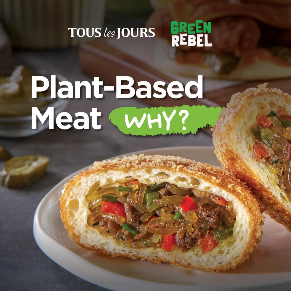Tous les Jours and Green Rebel Foods offer plant-based K-foods - Mini Me Insights