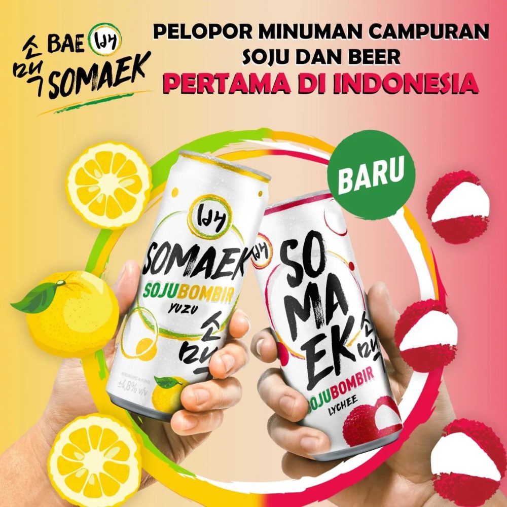 BAE releases Indonesia's first somaek, adds new soju flavours - Mini Me ...