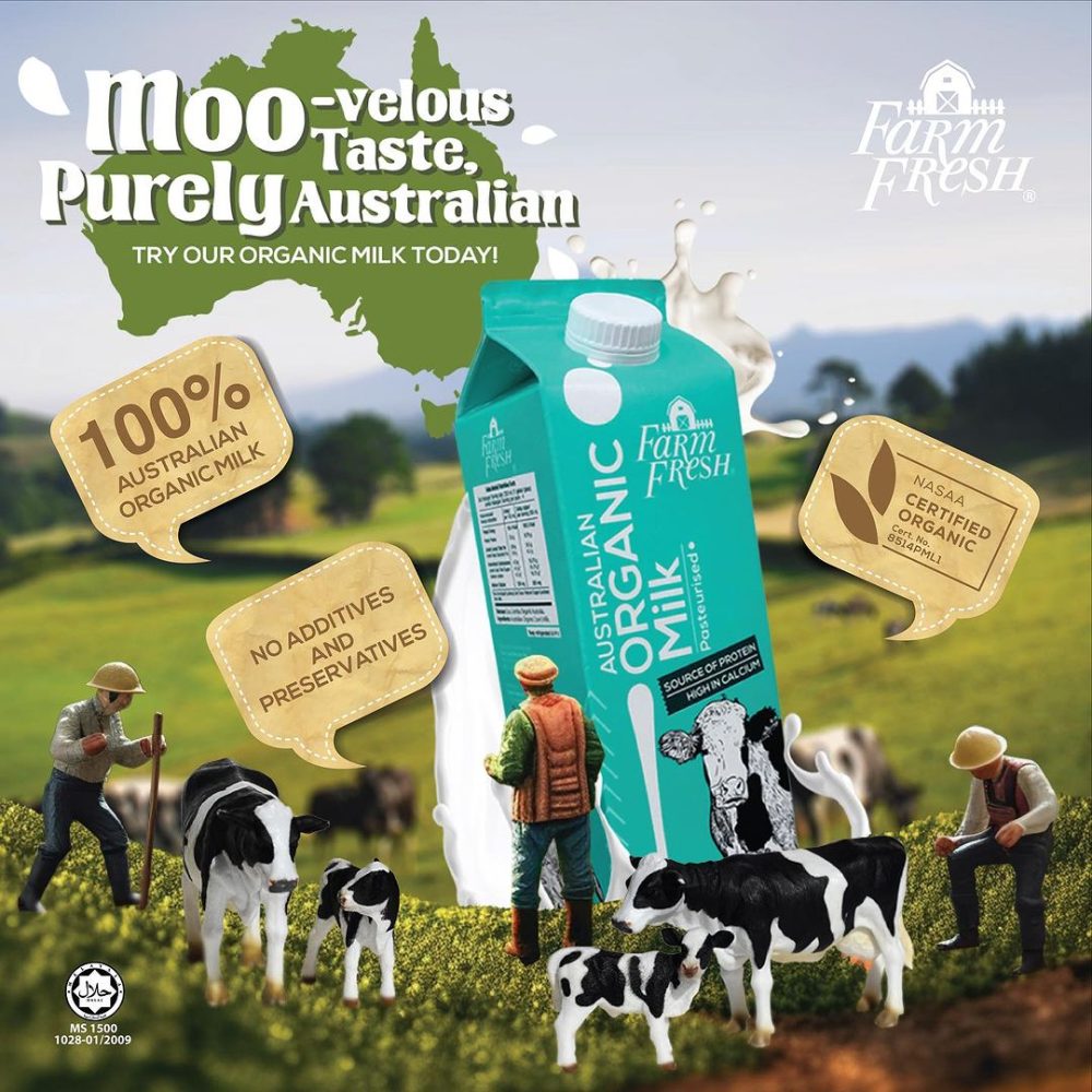 Farm Fresh has launched 100% Australian Organic Milk - Mini Me Insights