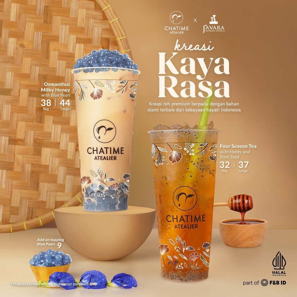 Chatime Atealier and Javara Indonesia launch drinks featuring local ...