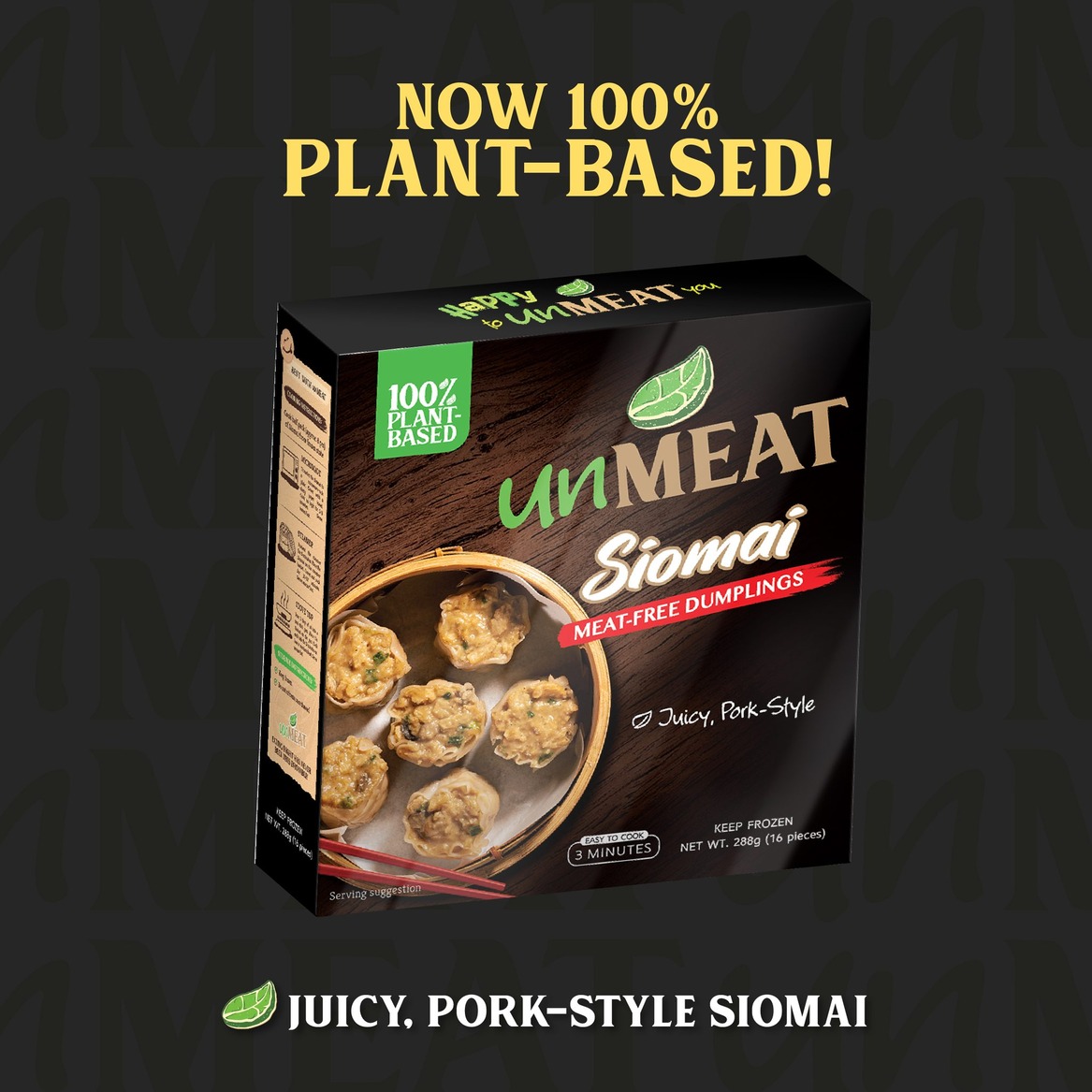 New unMEAT meat-free dumplings launched in the Philippines - Mini Me ...
