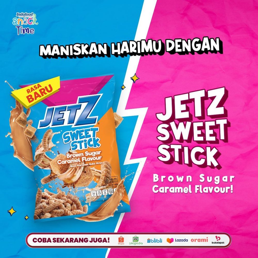 JetZ snack has a new brown sugar caramel flavour - Mini Me Insights