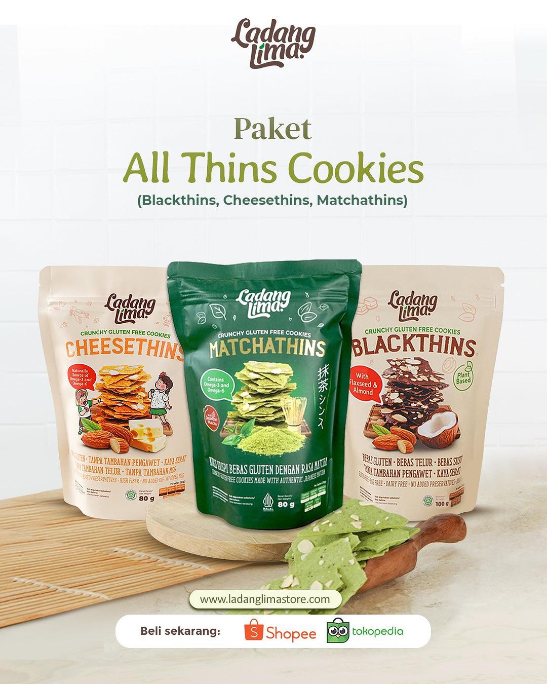 New Matchathins gluten-free cookies by Ladang Lima - Mini Me Insights