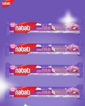 Nabati spreads the goguma craze to Big Rolls wafer stick, new Nextar ...
