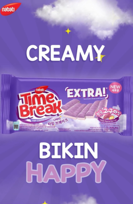 Nabati Time Break wafer has a goguma version - Mini Me Insights