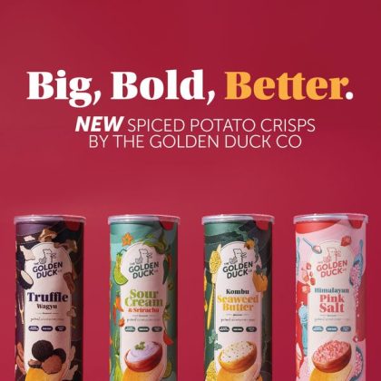 Try the new gourmet spiced potato crisps by The Golden Duck - Mini Me ...