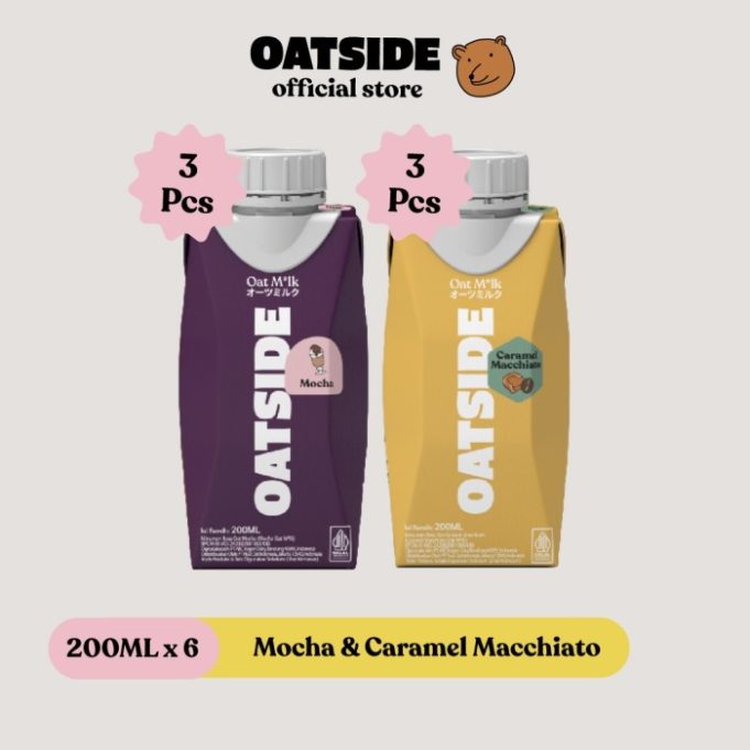 Oatside announces two new flavoured oat milk in mocha and caramel ...