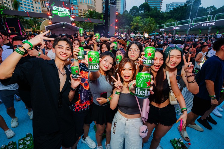 Heineken® Refresh Delivers Electrifying Experience As 18,000 Fans Come ...