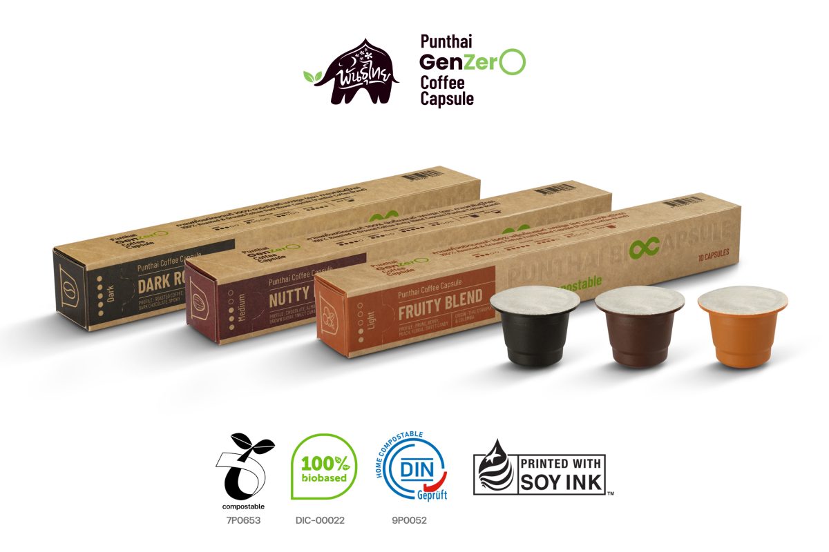 Punthai Coffee goes green with home compostable coffee capsules - Mini ...