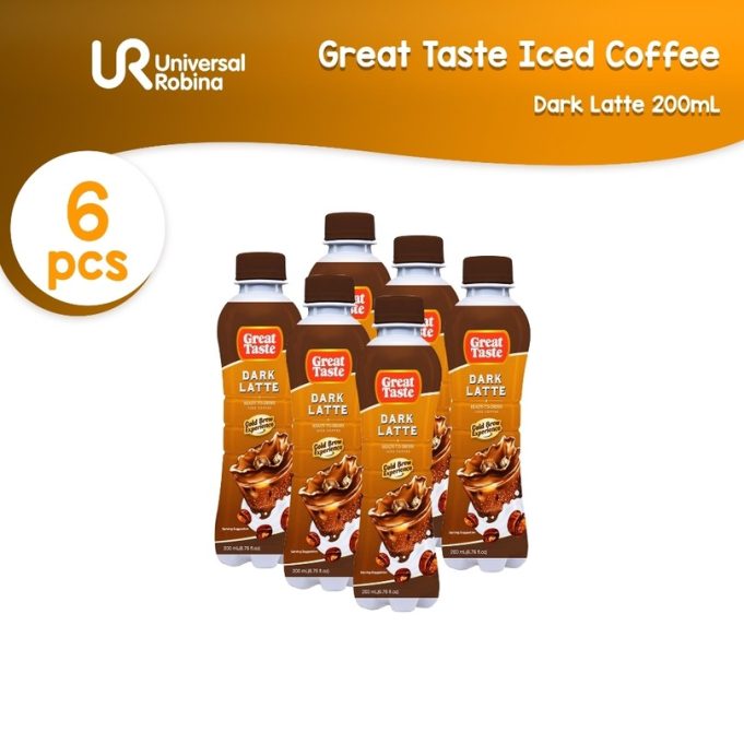 Great Taste Iced Coffee Dark Latte offers bold flavour and invigorate ...