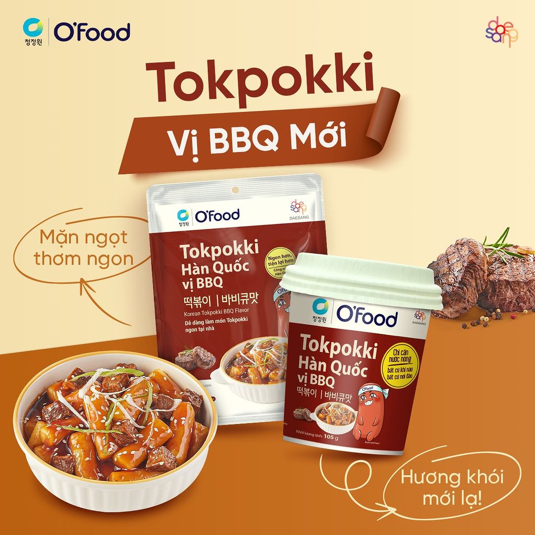 O'Food brings bold new flavours to tokpokki in Vietnam - Mini Me Insights