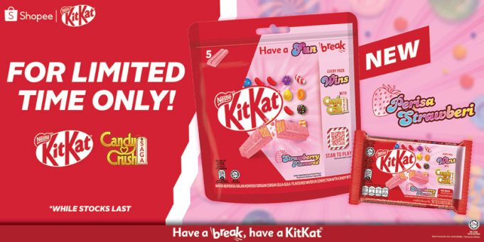 KitKat brings Candy Crush to life with limited edition KitKat ...