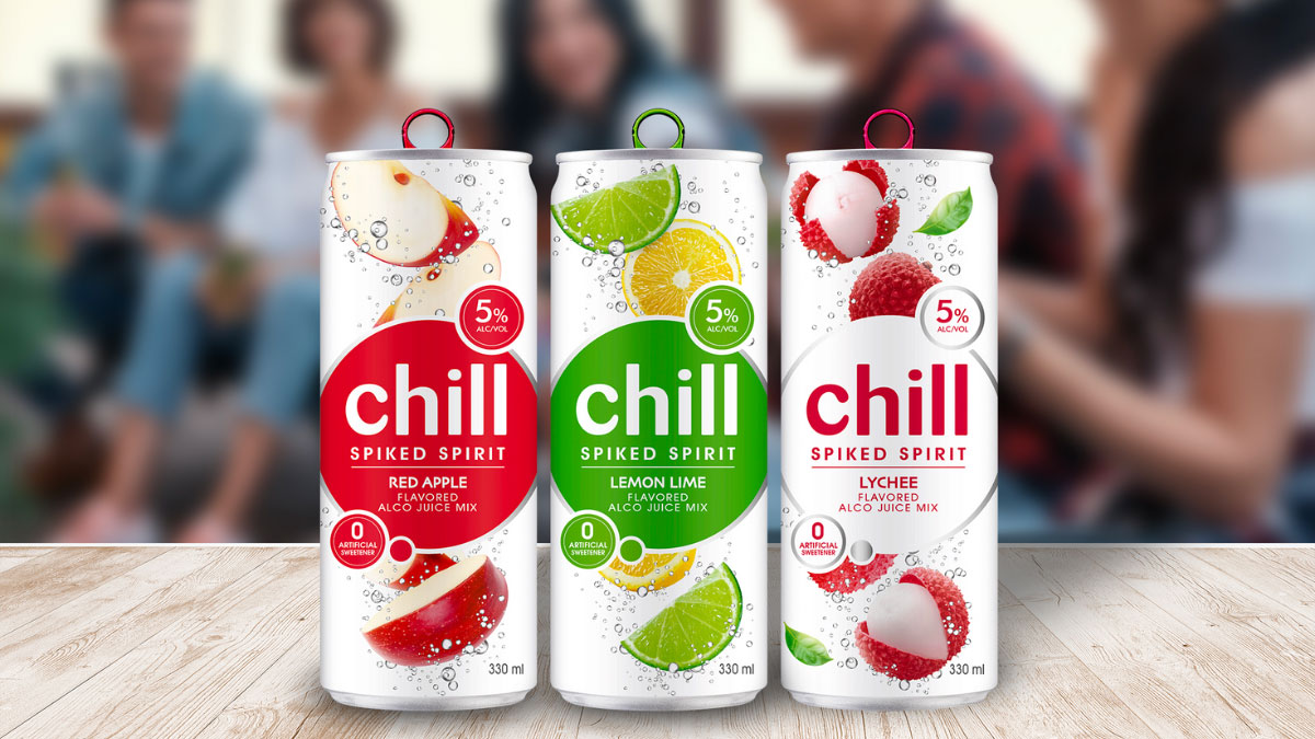 URC refreshes the packaging of Chill Spiked Spirit - Mini Me Insights