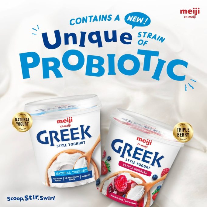CP-Meiji debuts new Meiji Greek-style yogurt - Mini Me Insights