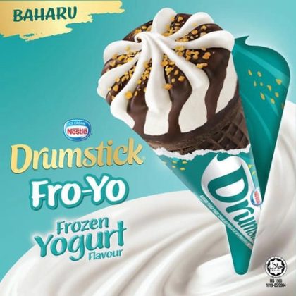 New Nestlé Drumstick Fro-yo with an irresistible crunch of caramel ...