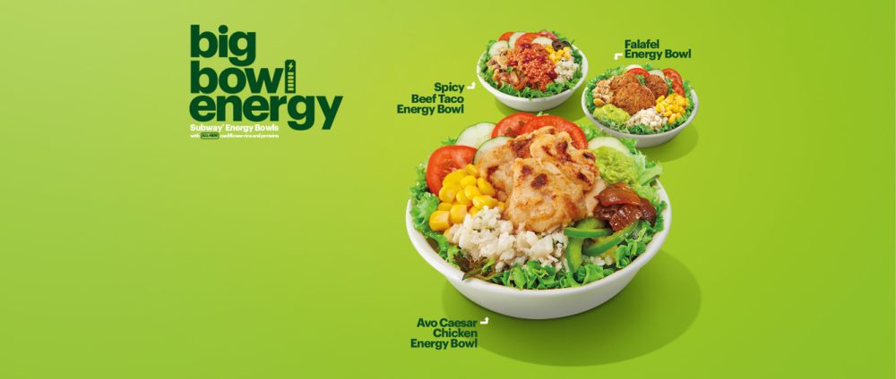 Subway Singapore challenges itself with the bowl format - Mini Me Insights