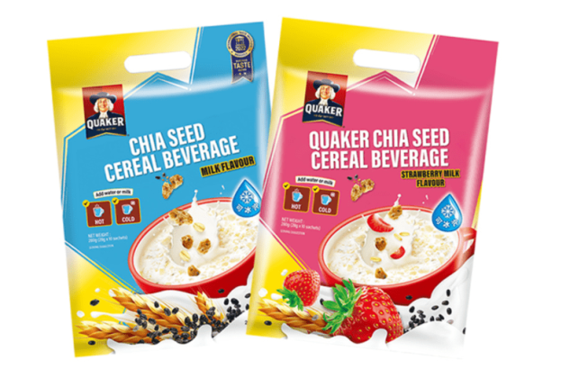 New Quaker Oat Chia Seeds drinks and Lay's Double Crunch now available ...