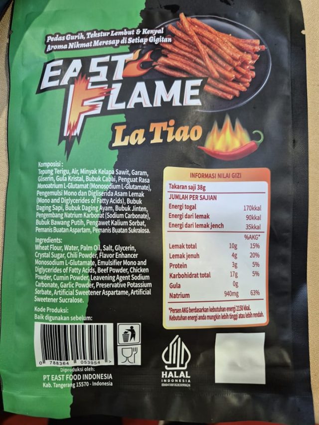 East Food Indonesia offers halal latiao snacks, showcased at MIHAS 2024 ...