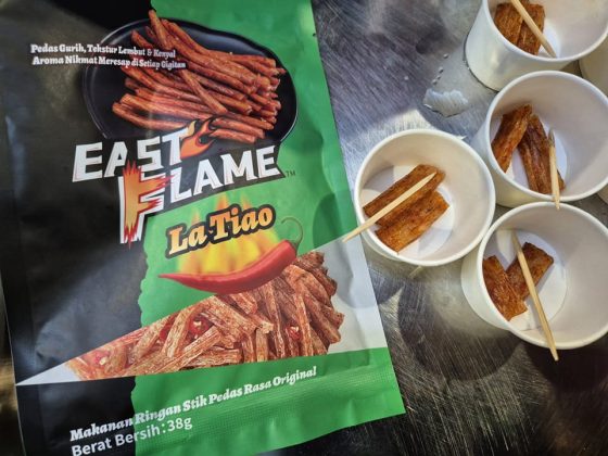 East Food Indonesia offers halal latiao snacks, showcased at MIHAS 2024 ...