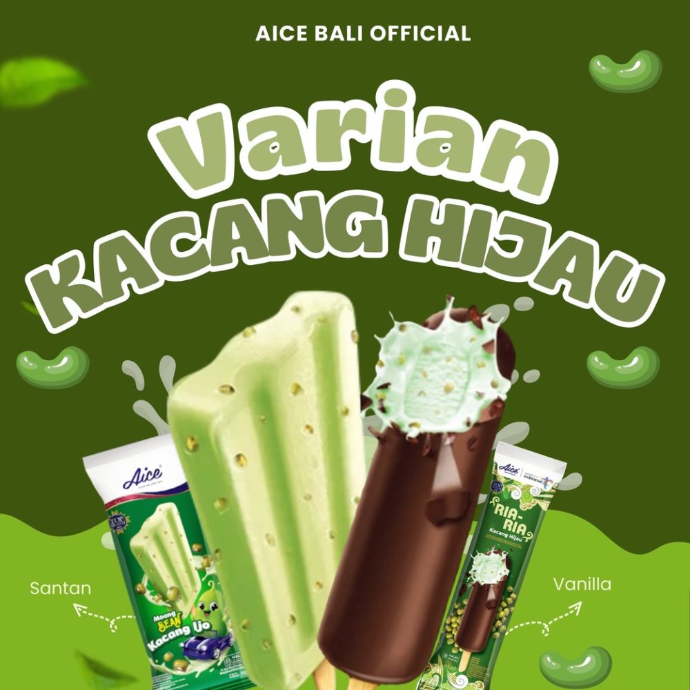 Aice unveils new green bean ice cream to celebrate Nusantara's culinary ...