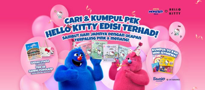 Mamee Monster and Hello Kitty join forces - Mini Me Insights