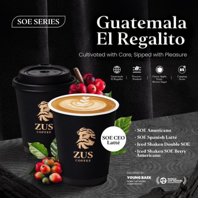 ZUS Coffee new Rosies series inspired by Roziana's winning creation ...