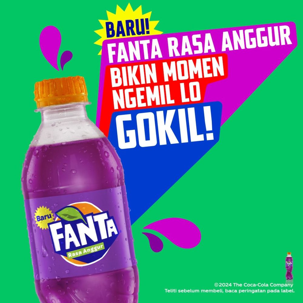 Fanta Grape is back in Indonesia - Mini Me Insights