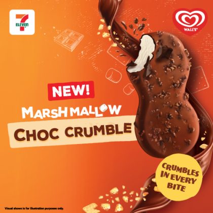 New Wall's Marshmallow Choc Crumble now in Malaysia - Mini Me Insights