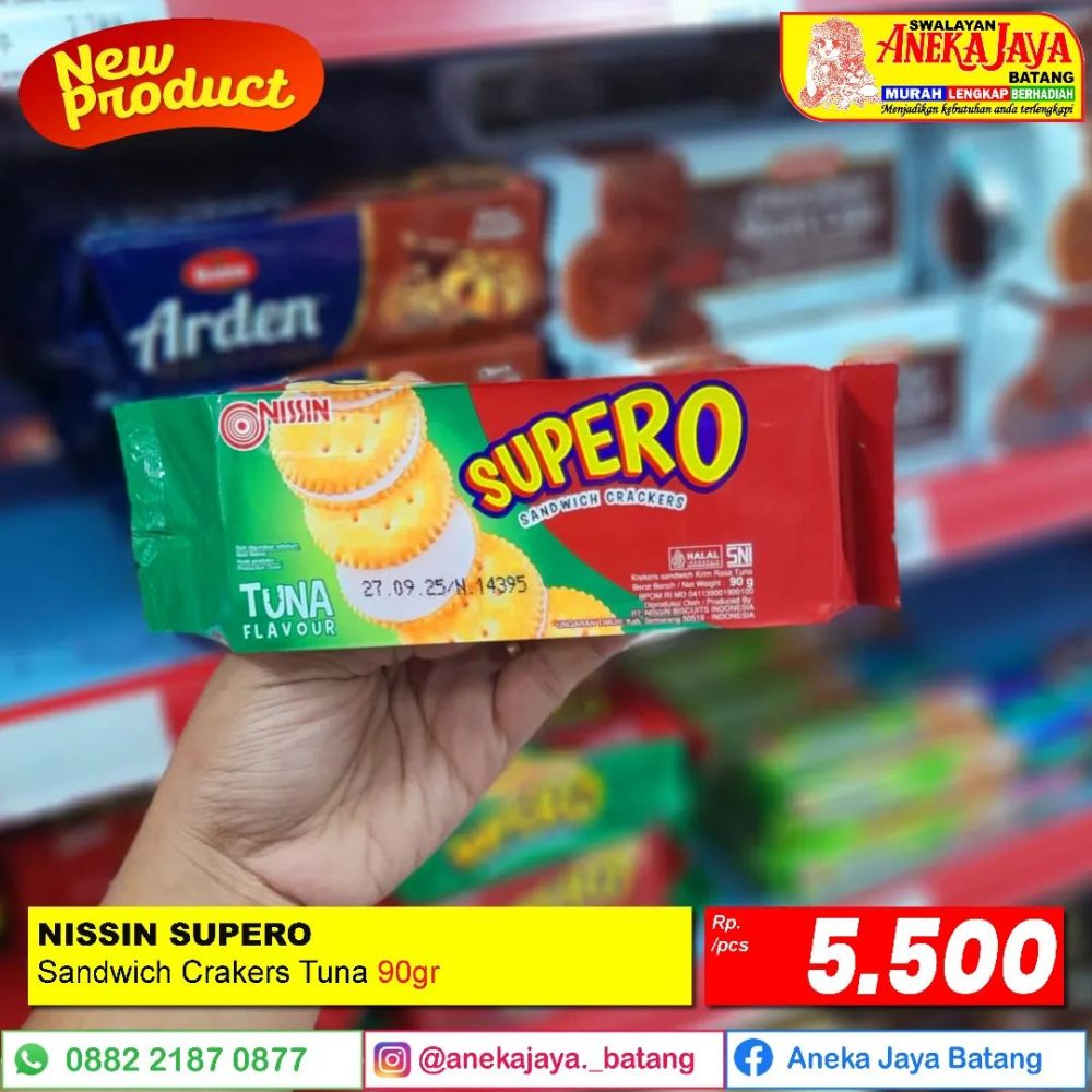 Nissin launches new tuna-flavoured cracker - Mini Me Insights