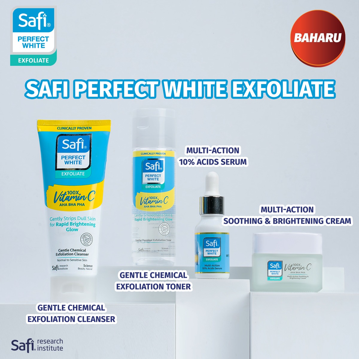Transform your skin with just 1 application of Safi Perfect White ...