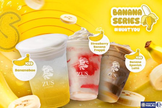 Try the new ZUS Coffee festive banana series - Mini Me Insights