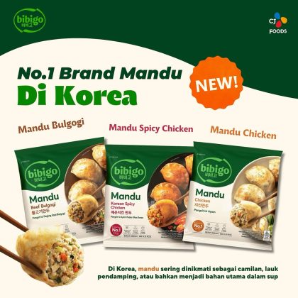 CJ Foods unveils halal Korean mandu for the Indonesian market - Mini Me Insights