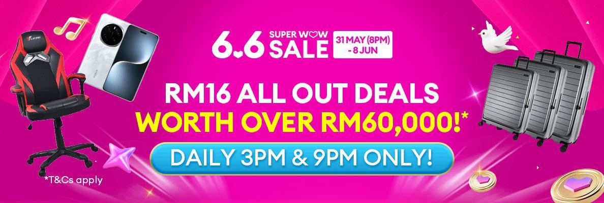 6 Super Wow Tips for Finding the “Real Deals” on Lazada’s 6.6 Super Wow Sale - Mini Me Insights