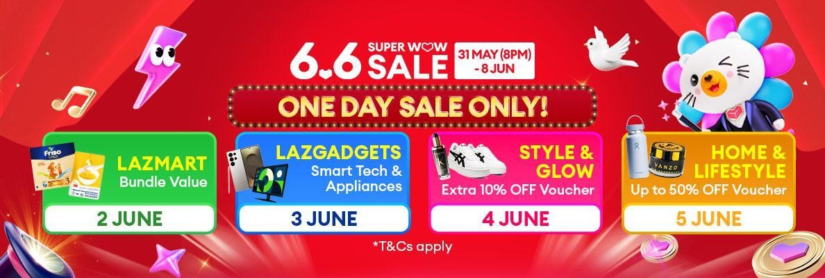 6 Super Wow Tips for Finding the “Real Deals” on Lazada’s 6.6 Super Wow Sale - Mini Me Insights