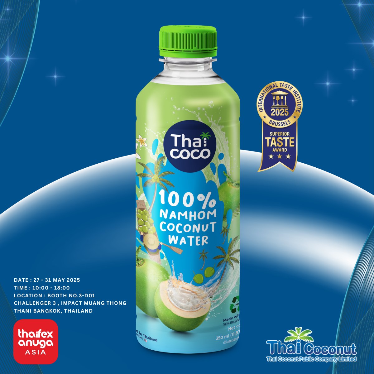 COCOCO launches new products, driving Thai coconut innovation onto the global stage at THAIFEX ...