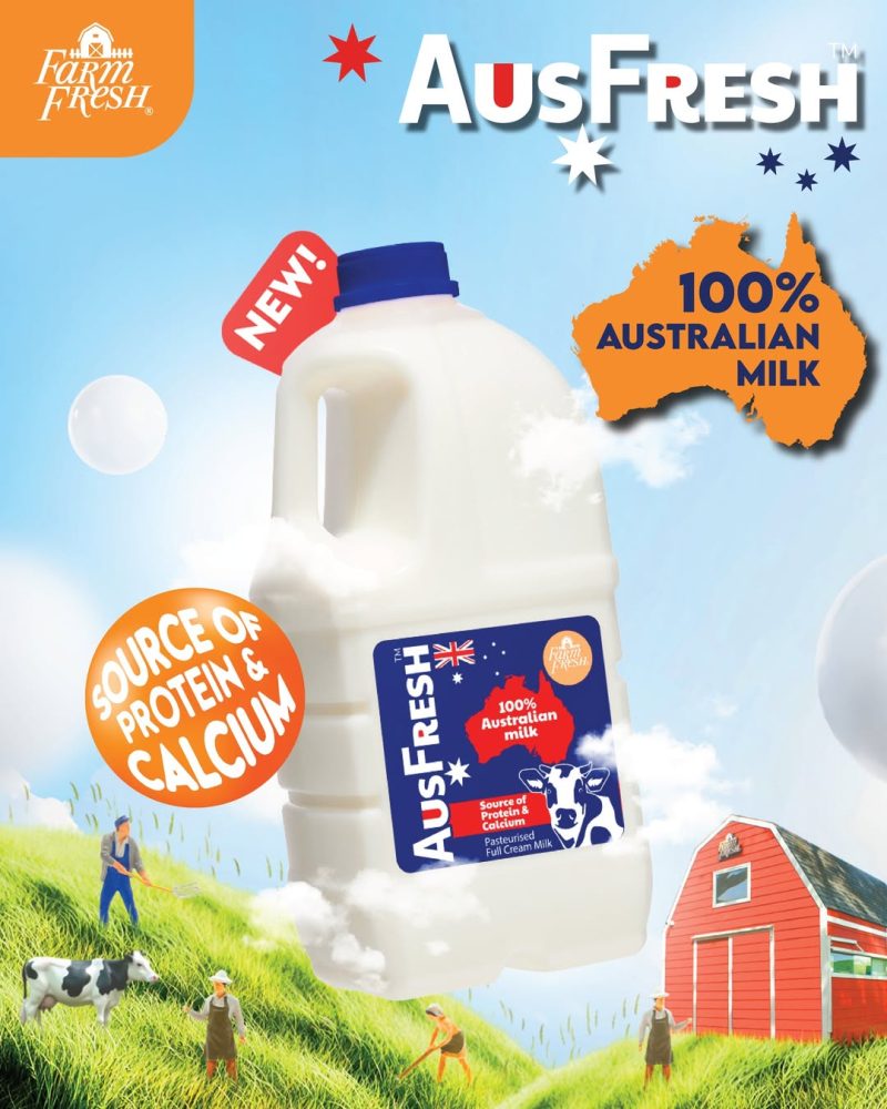 Farm Fresh Malaysia launches AusFresh Australian milk from their own ...