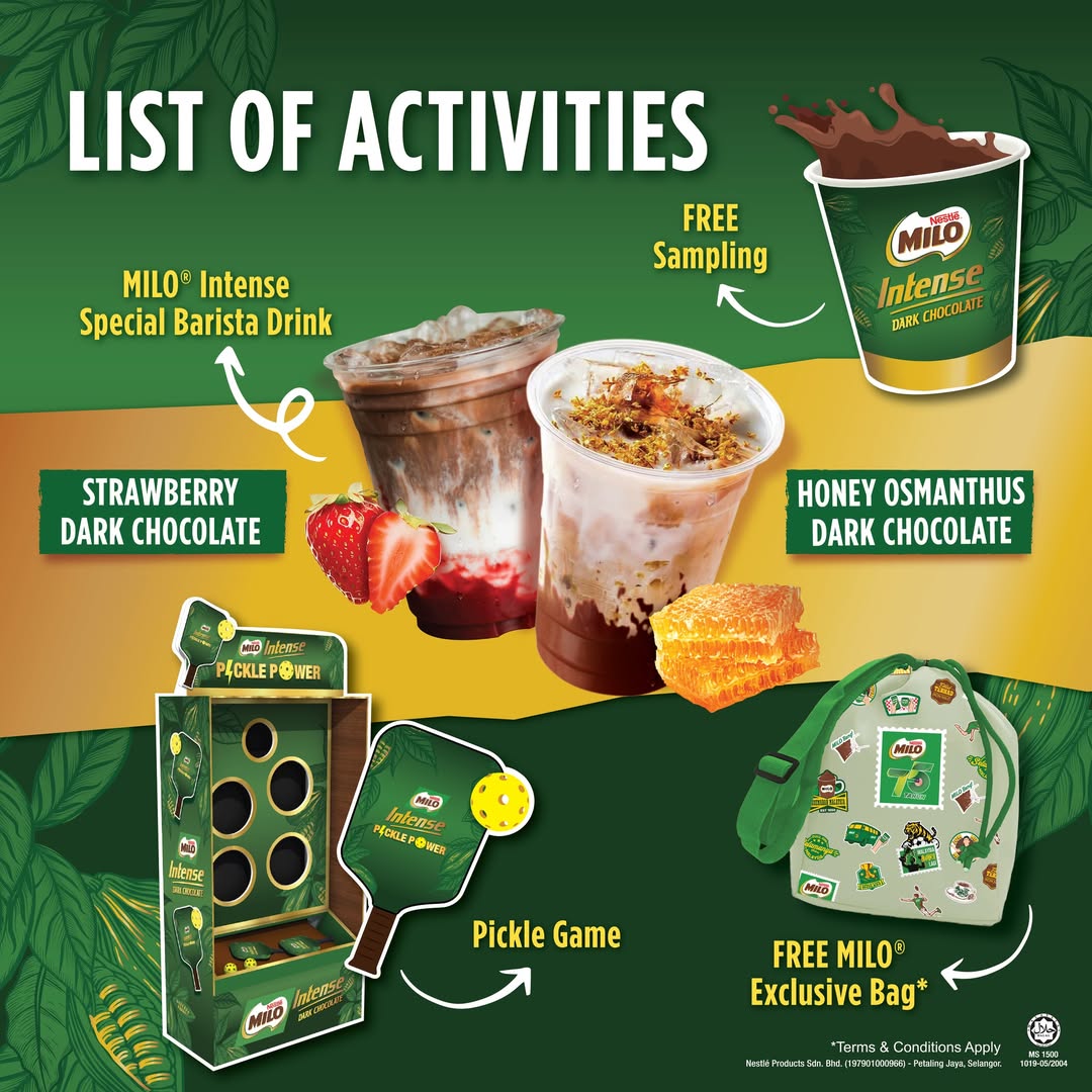 MILO INTENSE roadshow returns - Mini Me Insights