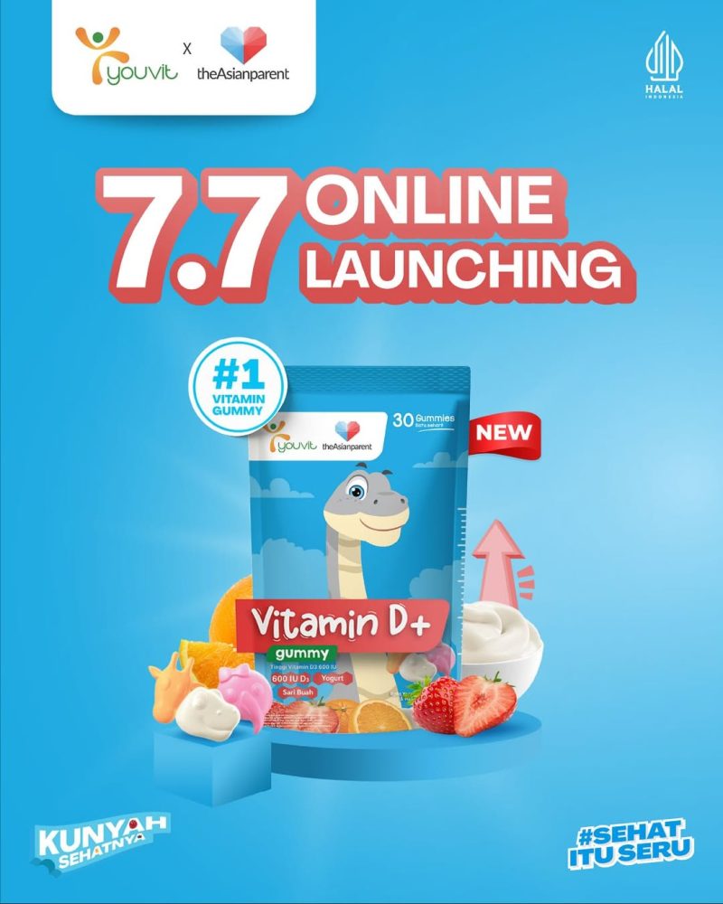 Youvit’s yogurt-flavoured Vitamin D Gummies hit shelves in Indonesia ...