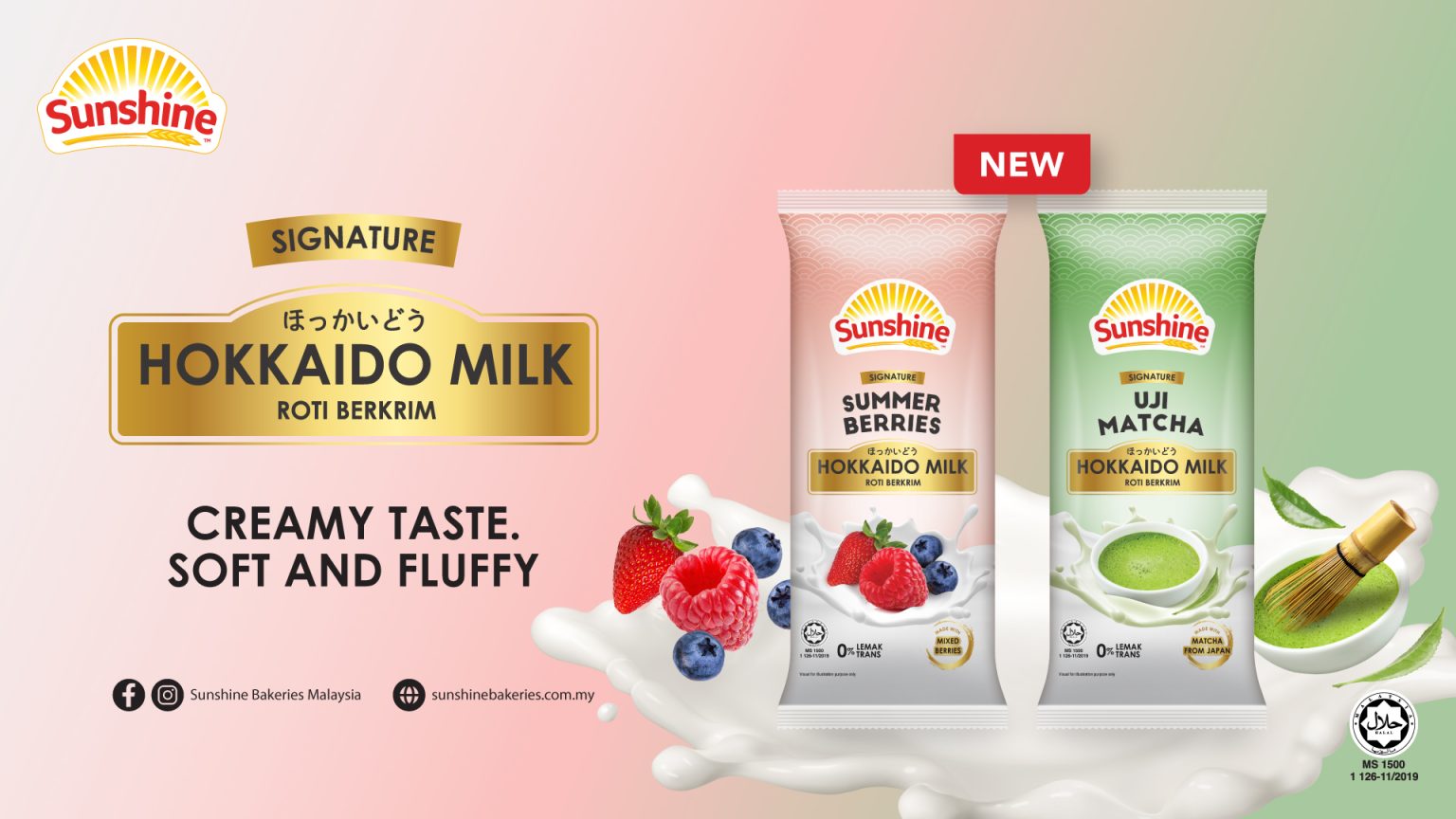 Sunshine Bakeries Adds Summer Berries & Uji Matcha to their SIGNATURE ...