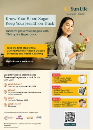 1 in 3 Malaysians at Risk of Diabetes: Sun Life Malaysia Ramp Up Free ...
