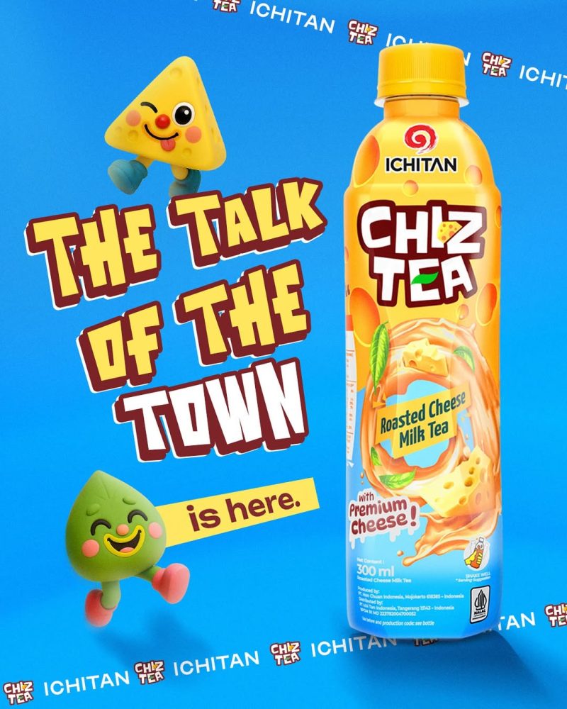 Ichitan unveils Indonesia’s first RTD Cheese Tea with bold new Chiz Tea lineup - Mini Me Insights