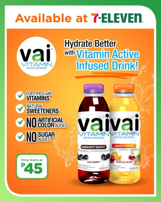 Vai Vitamin Active Infusion launches in the Philippines with energy and ...